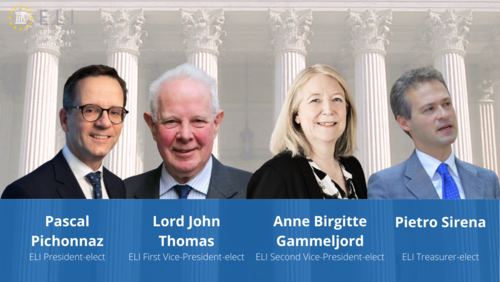 ELI Council Elects Next ELI President, Vice-Presidents and Treasurer