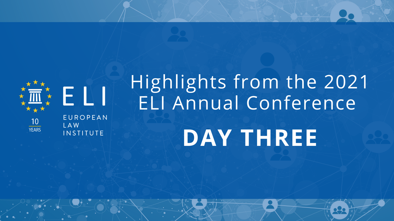 2021 ELI Annual Conference Day Three: Insights on Current and ...