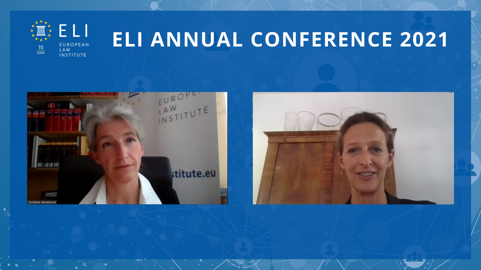 Opening of the 2021 ELI Annual Conference